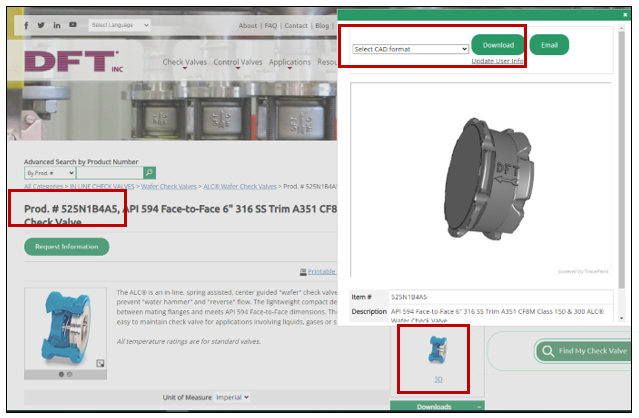 CAD Library | DFT Inc. | DFT® Inc